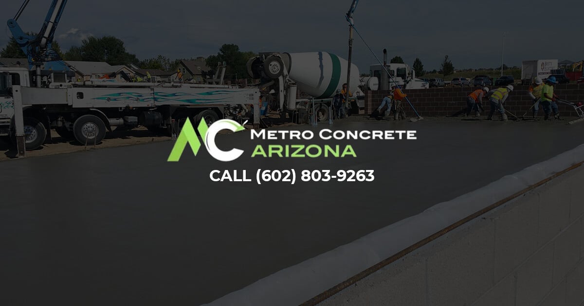 Metro Concrete AZ | Commercial Concrete Contractors in Arizona